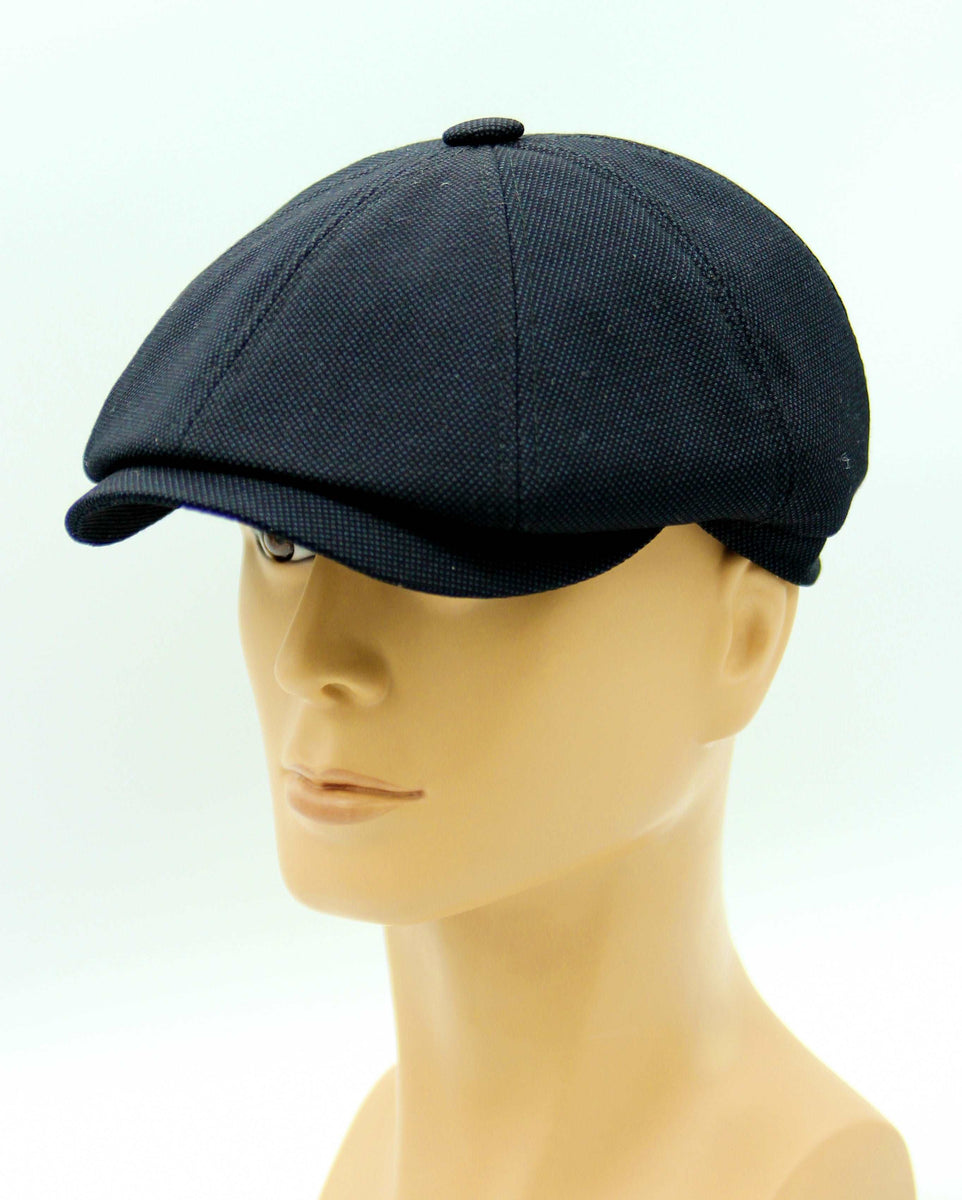 Men's newsboy cap blue – Caps&HatsUA