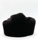 Classic Black Mink Ushanka Fur Hat for Men - Handcrafted in Ukraine ...